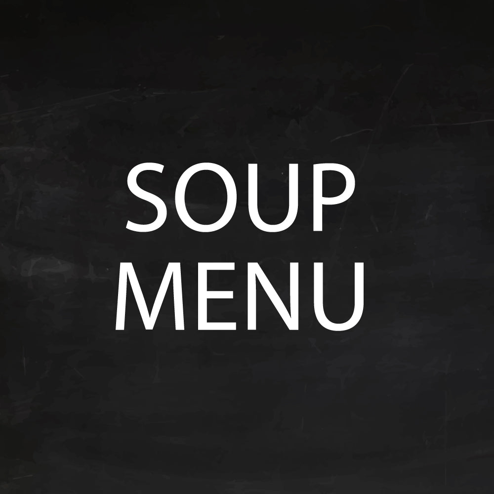 Soup Menu Delivery Dates - Beehive Meals