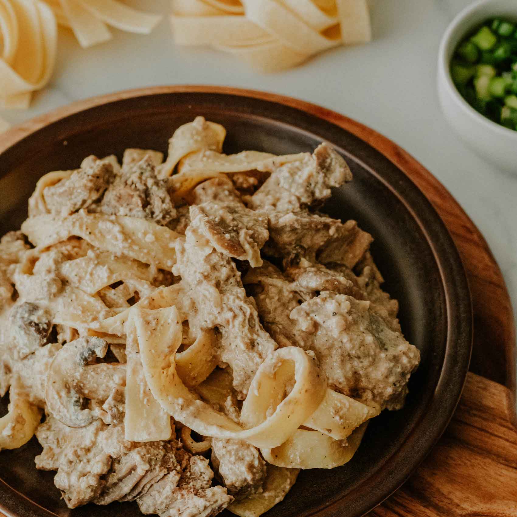 Delicious Slow Cooker Beef Stroganoff for Busy Families - Beehive Meals